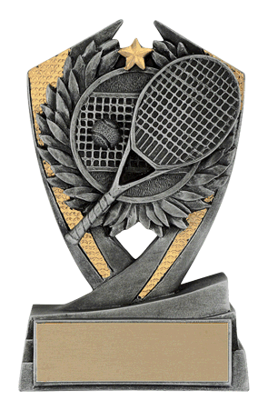 Phoenix Tennis Trophy Resin | Awards Unlimited Trophies and Awards
