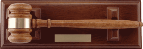 Gavel with Stand | Awards Unlimited Trophies and Awards